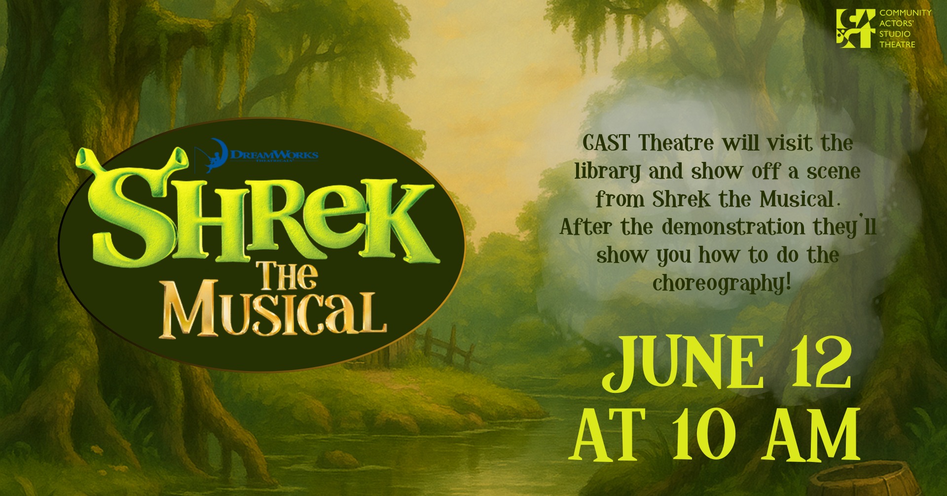 C.A.S.T. Presents: Shrek the Musical Sing-a-long - Calhoun Journal