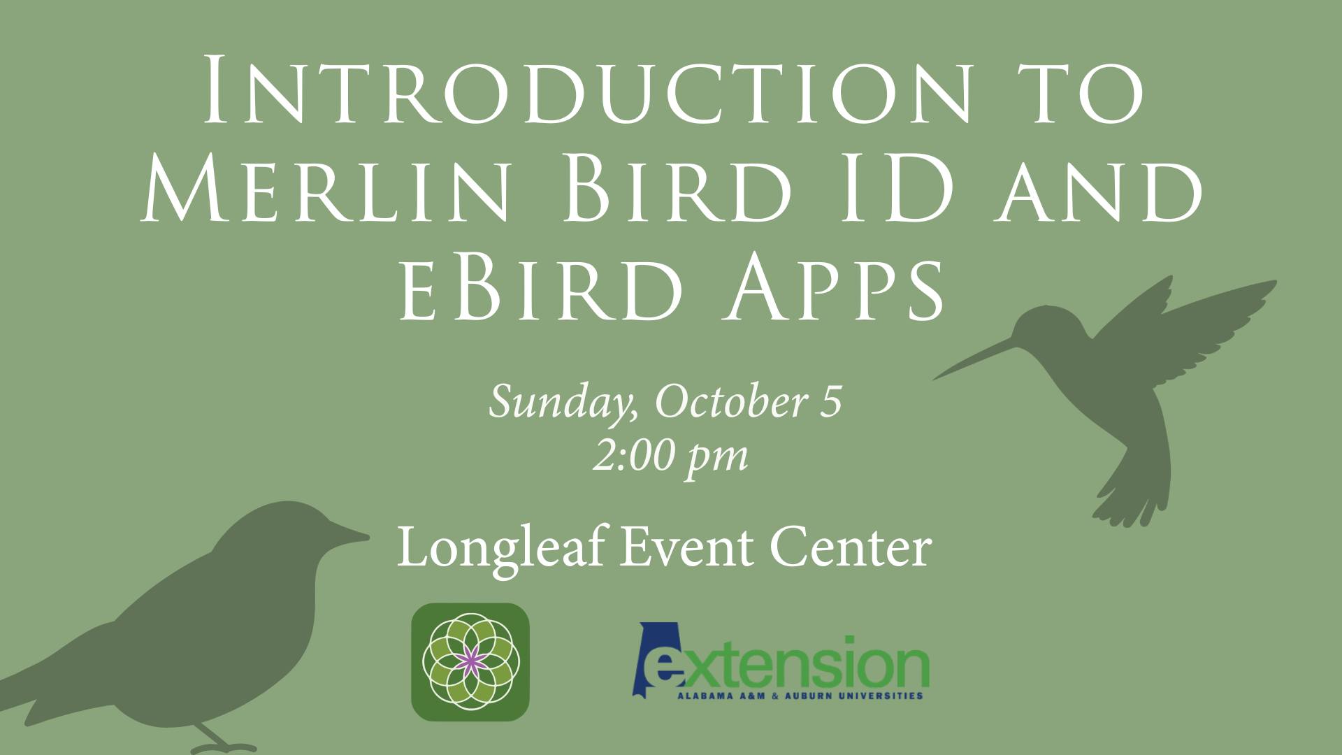 INtroduction to Merlin Bird ID and bird Apps - Calhoun Journal